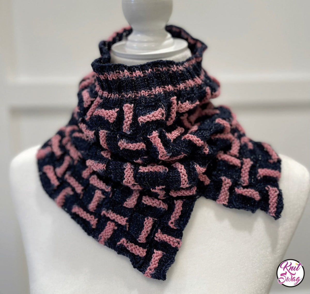 Modular KNITTING PATTERN: NoBreaks Pooled Cowl – KnitSwag