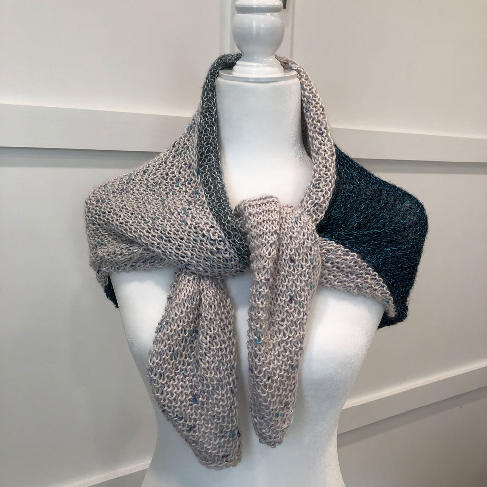 Modular KNITTING PATTERN: Shaded Square Scarf – KnitSwag