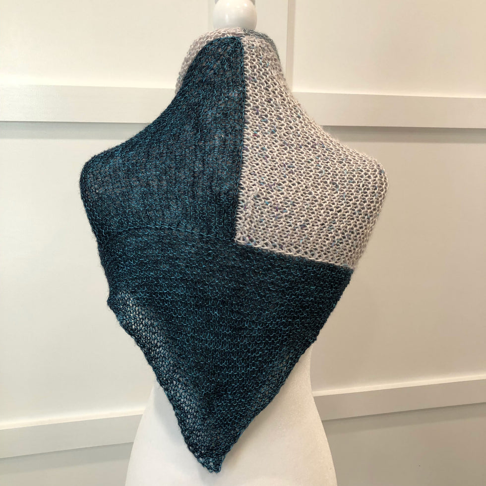 Modular KNITTING PATTERN: Shaded Square Scarf – KnitSwag
